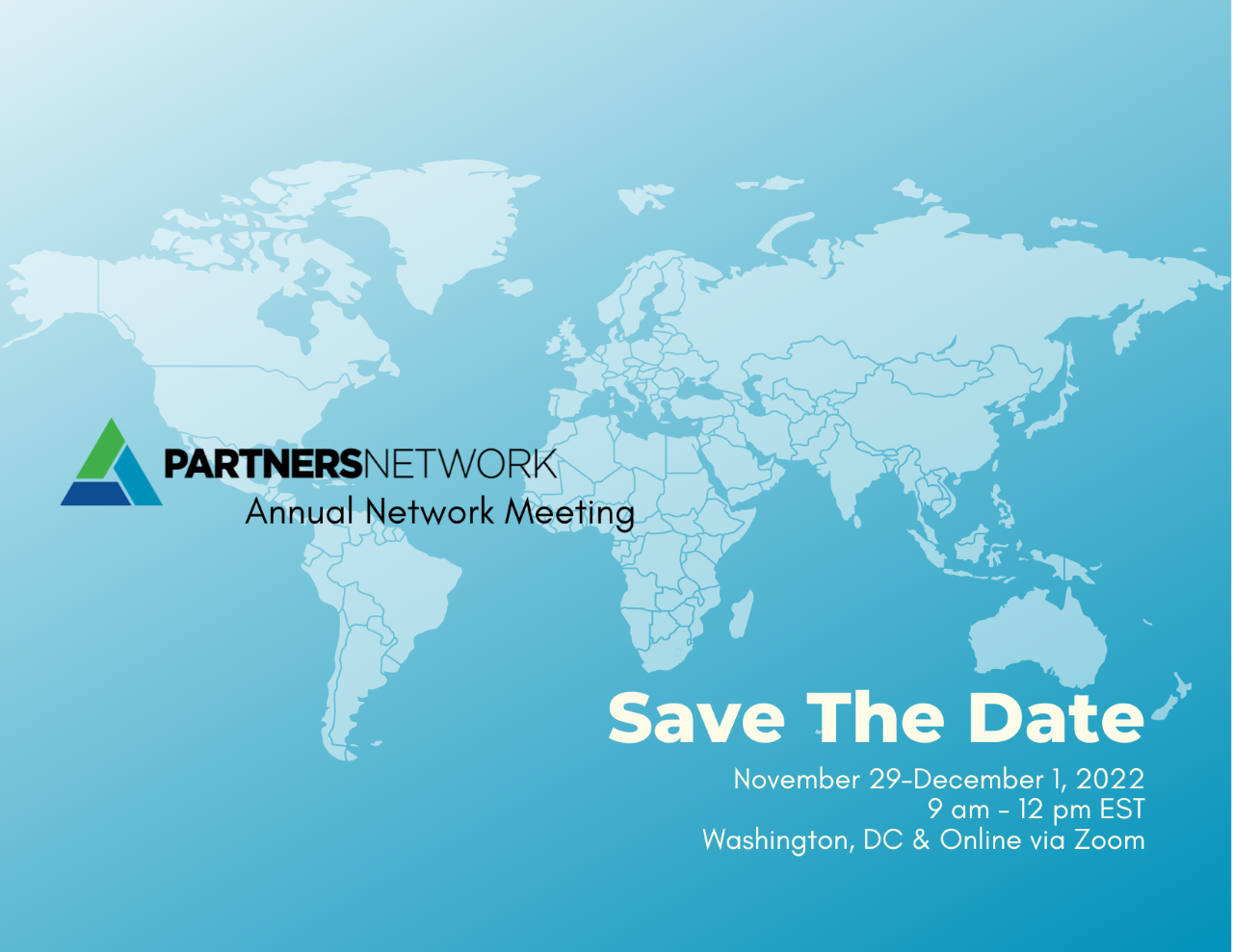 The Annual Network Meeting is coming! - The Partners Network